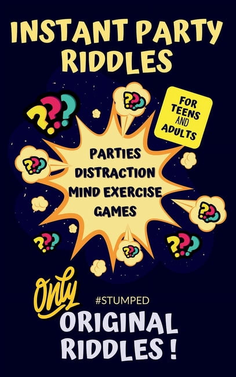 STUMPED Instant Party Riddles for Teens and Adults, (Hardcover ...