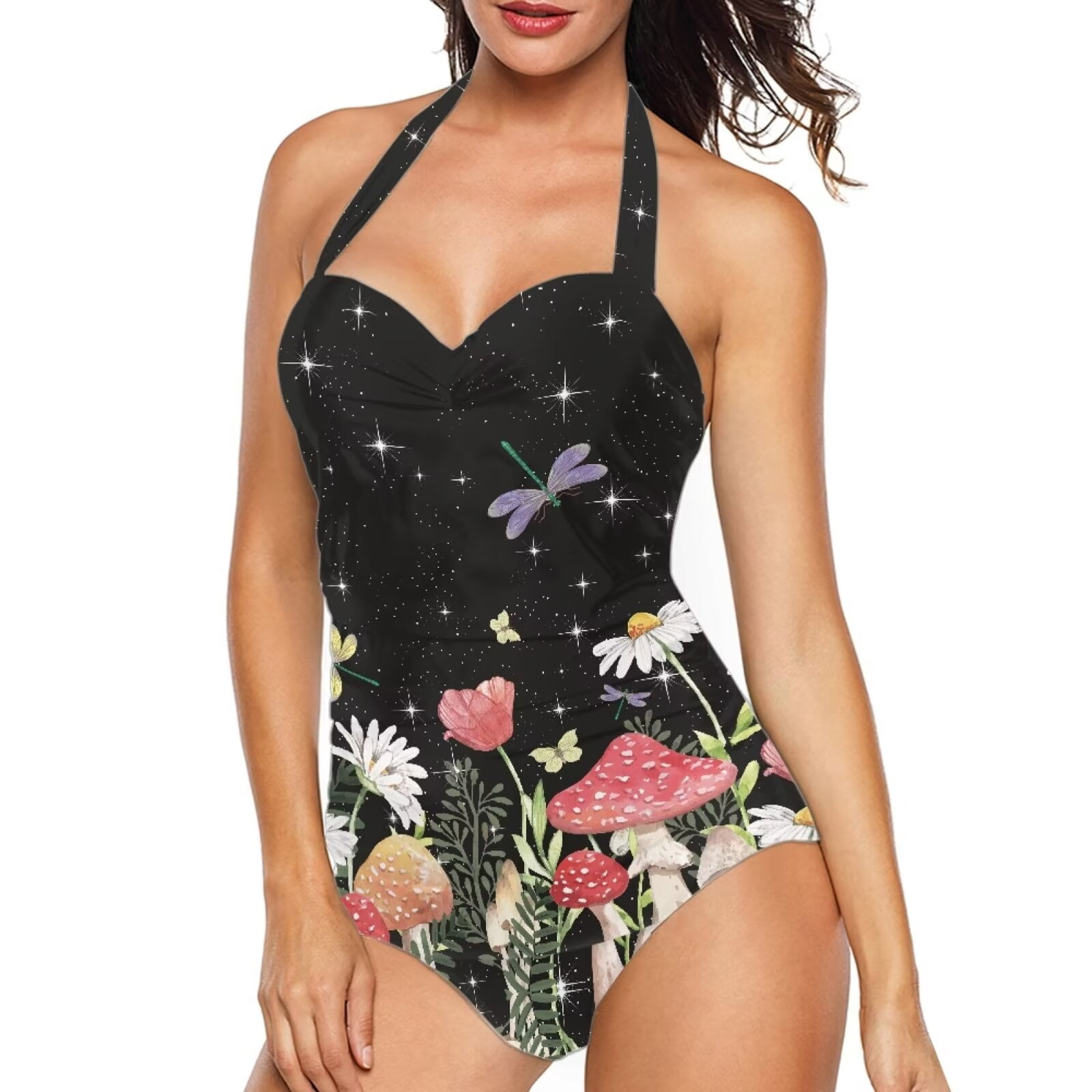 Stuoarte Aesthetic One Piece Tankini Bathing Suit For Women Size L