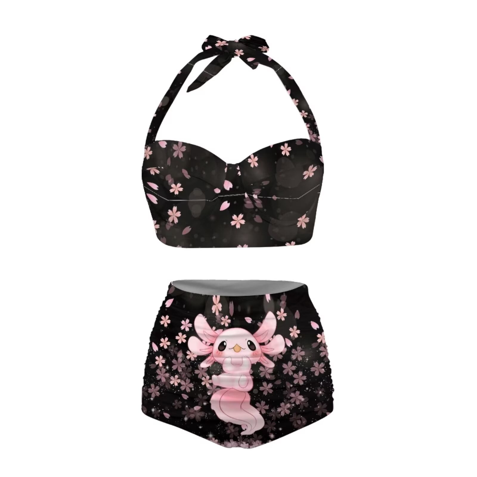 Stuoarte Cherry Blossoms Women Swimsuits 2 Piece Sexy Bikini Sets Size