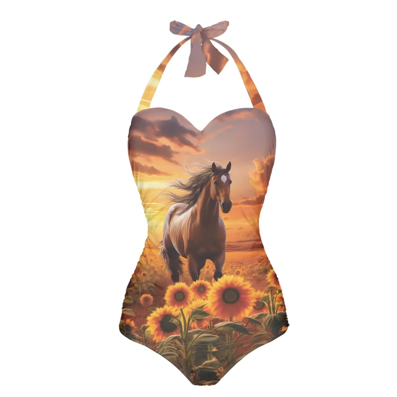 Stuoarte Comfortable Swimsuits For Teen Girls Female Cheeky One Piece