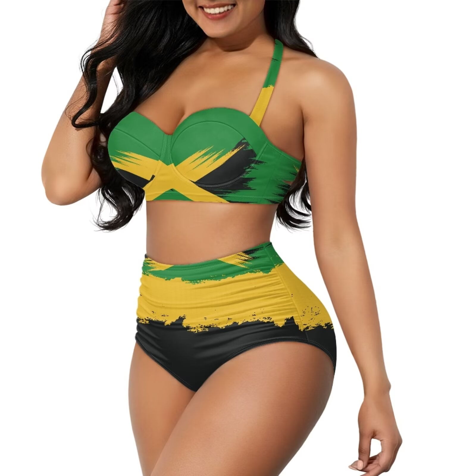 Stuoarte Softness Swimsuits For Women Plus Size Tummy Control Bikini