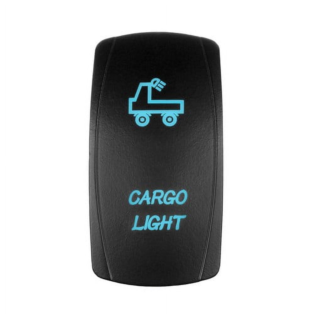 STV Motorsports Blue LED Laser Rocker Switch CARGO LIGHT - Walmart.com