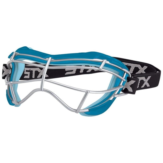 STX Lacrosse Focus-S Goggle, Capri/Ice Blue - Walmart.com
