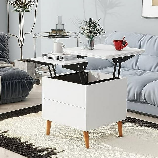 STXFS Modern Multi-Functional Coffee Table Extendable with & Lift Top ...