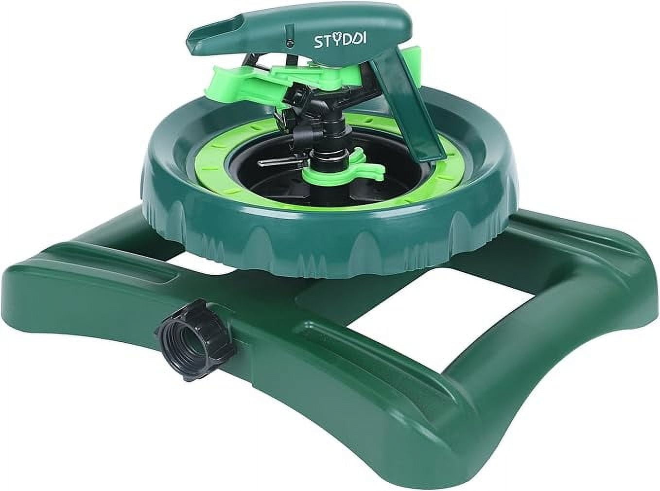 STYDDI Pattern Impulse Sprinkler for Medium to Large Yards, Adjustable ...