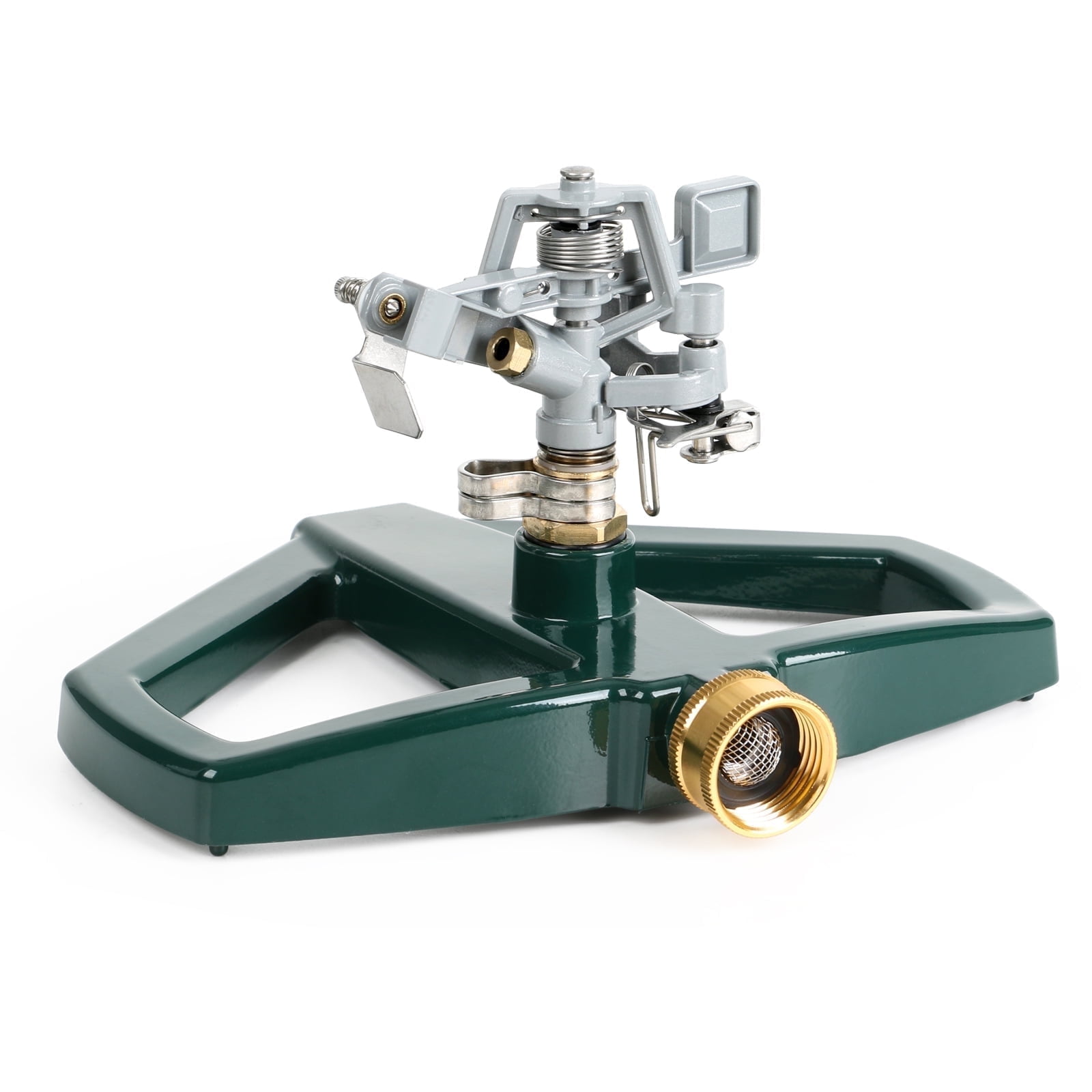 STYDDI Heavy Duty Pulsating Impact Sprinkler with Metal Base for Large ...