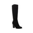 STYLE & COMPANY Womens Black Cushioned Stretch Addyy Round Toe Block ...
