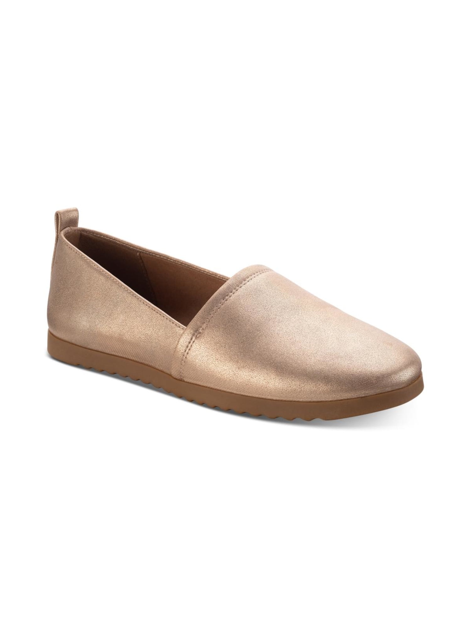 STYLE & COMPANY Womens Gold Metallic 0.5 Platform Pull Tab Padded ...