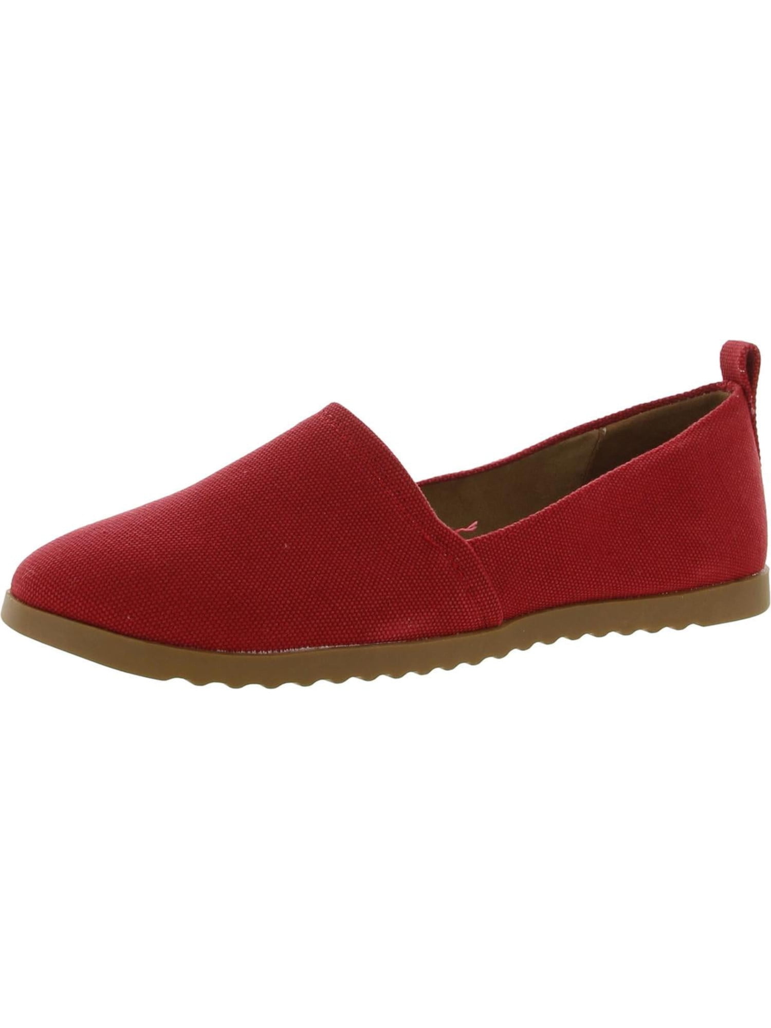 STYLE & COMPANY Womens Red Comfort Nouraa Round Toe Slip On Flats Shoes ...