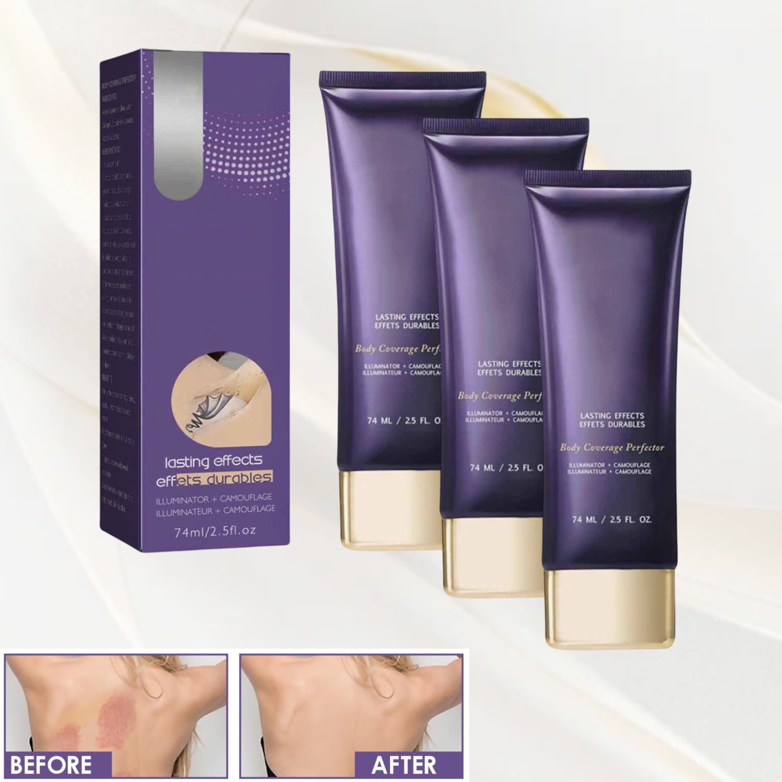 STYLE Complexion Perfector All Over, Tattoo Cover up Makeup, Waterproof ...