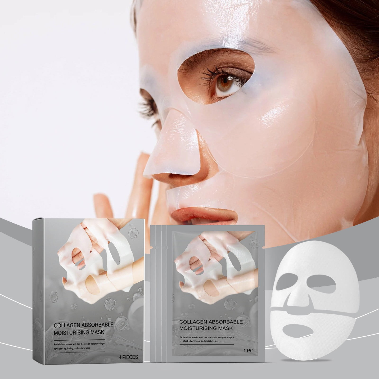 BUYHO Deep Collagen Anti-Wrinkle Lifting Overnight Mask Facial sheet masks with low molecular ...