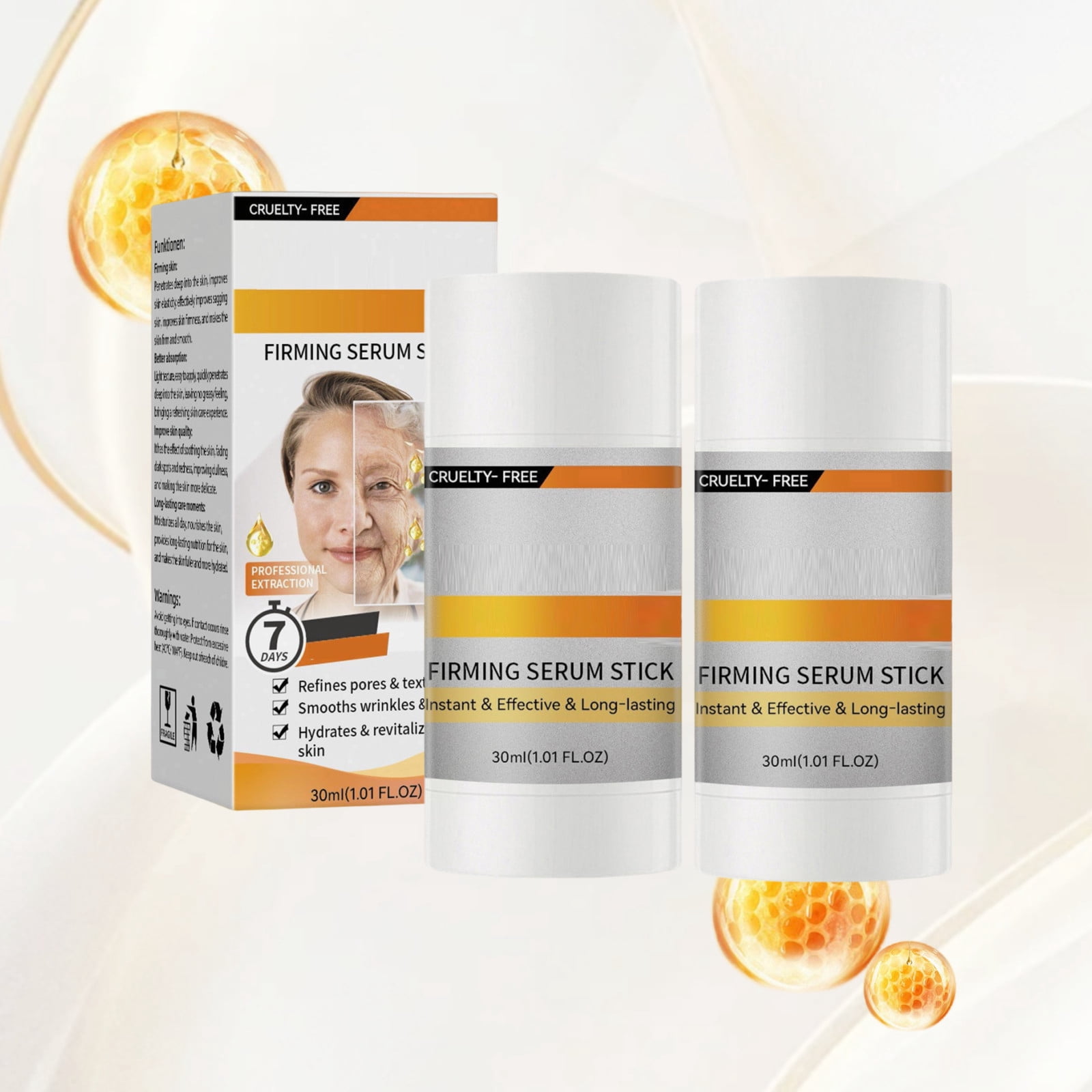 STYLE Firming Serum Stick, Anti-Aging Face Serum, Reduces Wrinkles ...
