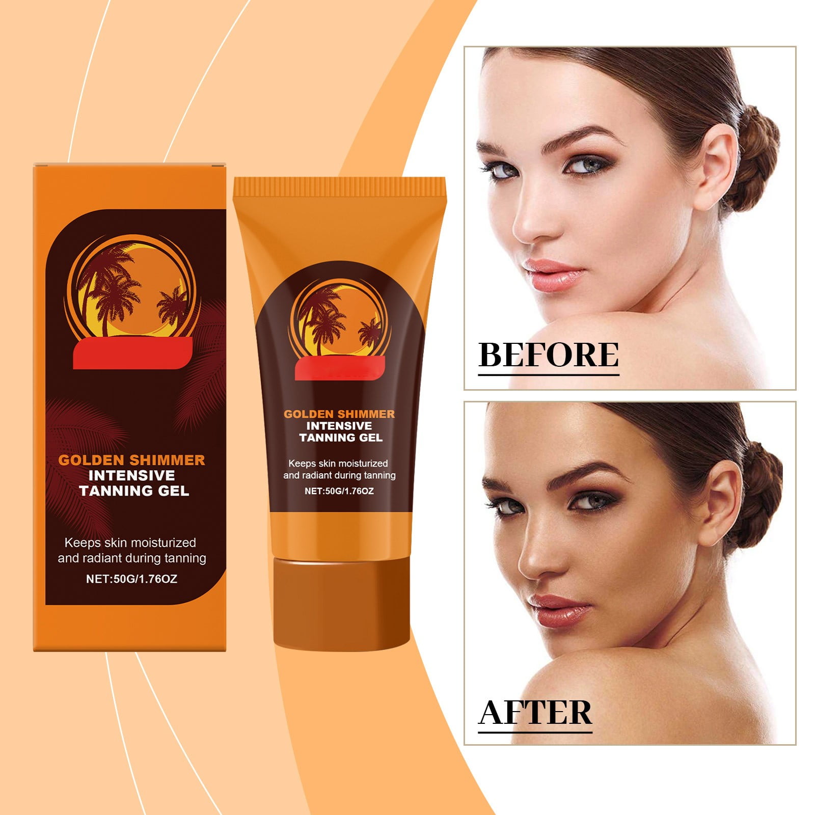 STYLE Self Tanner Travel Set - Mini Tanning Products Kit with ...