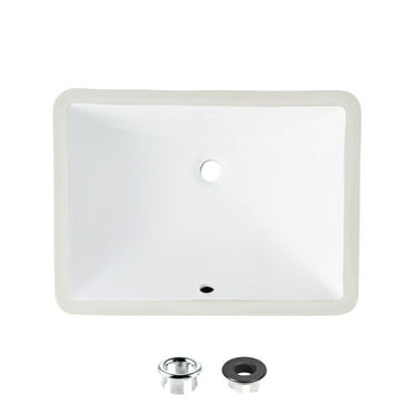 Toto Reliance Commercial 20" Drop In Bathroom Sink with 3 Holes Drilled ...