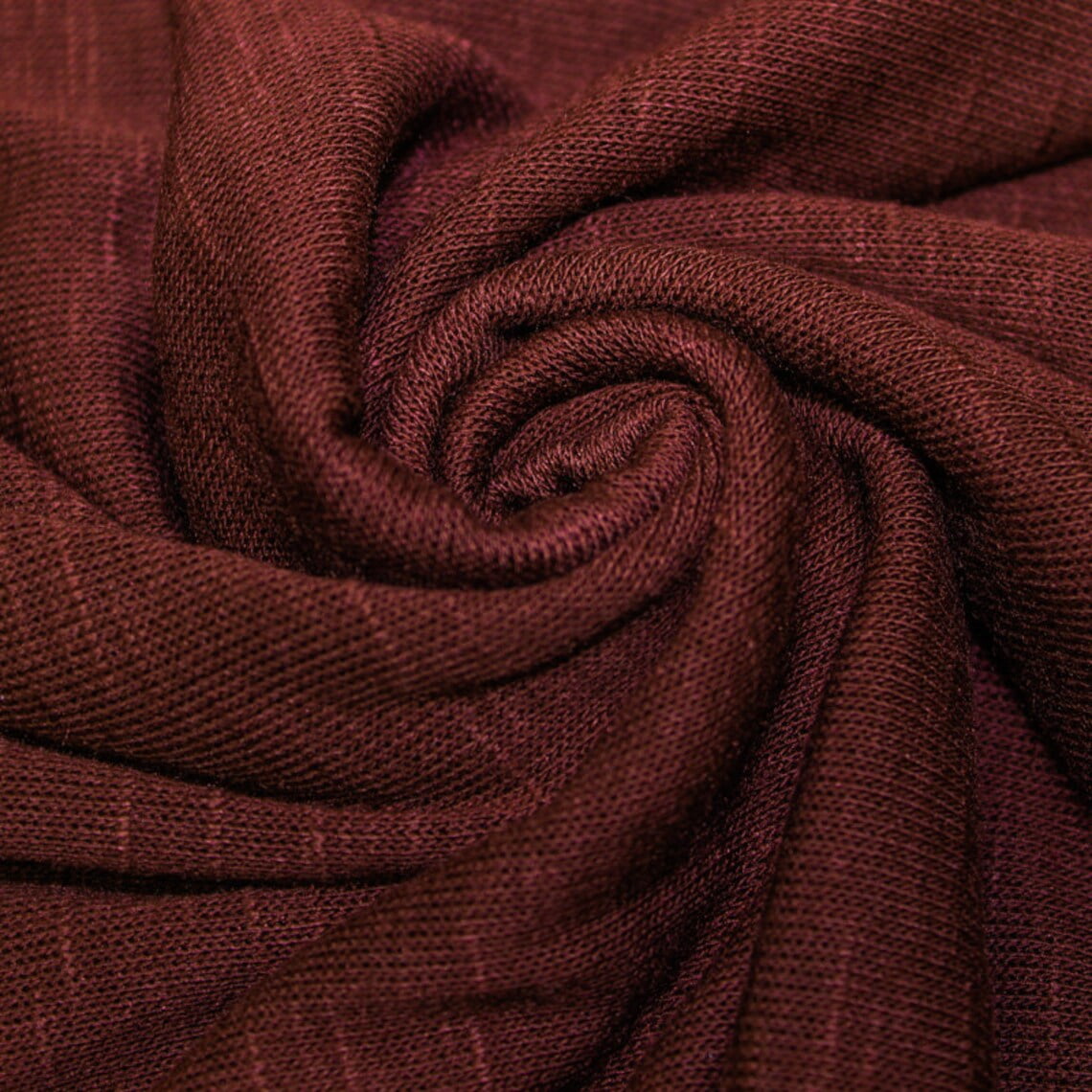 STYLISH FABRIC Burgundy Hacci Slub Sweater Knit Fabric, DIY Projects by ...
