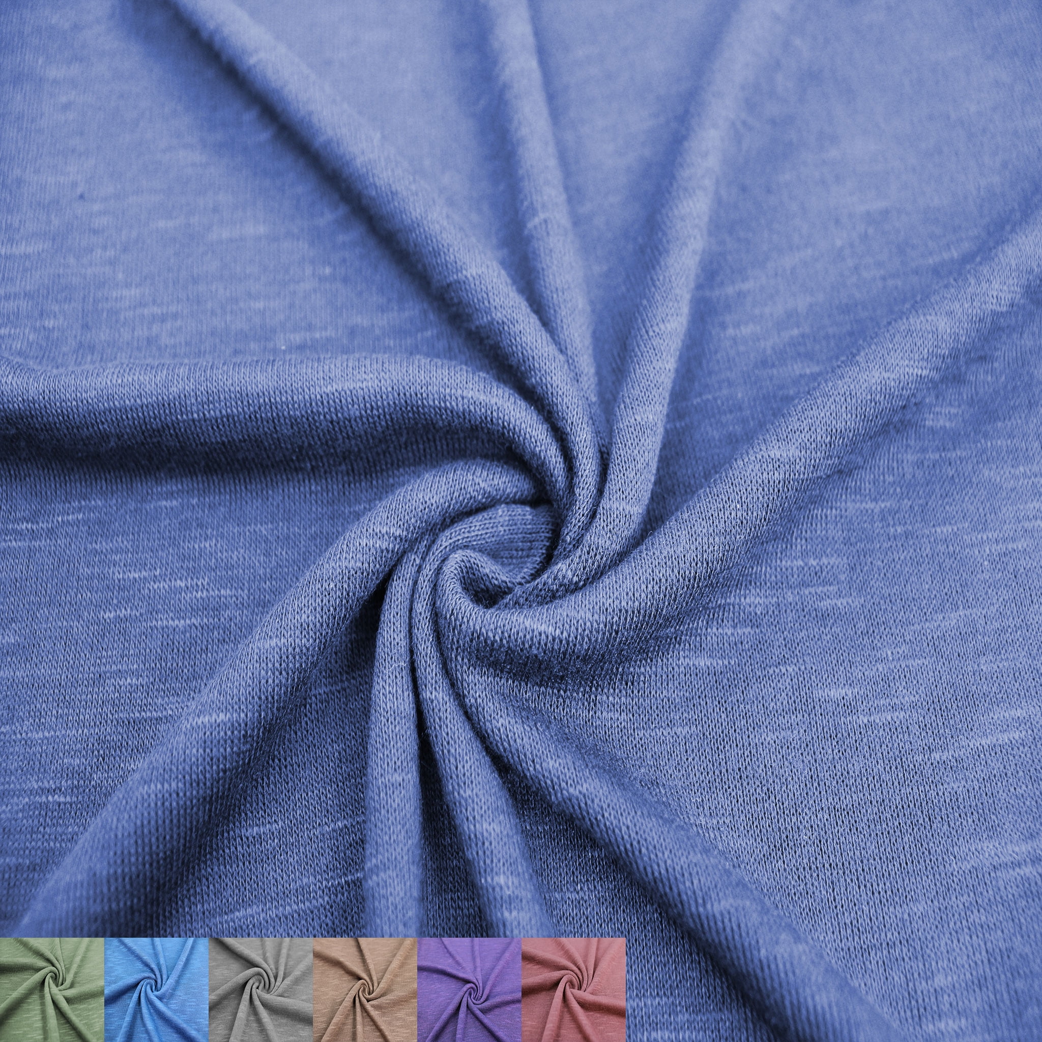 STYLISH FABRIC Navy Hacci Slub Sweater Knit Fabric, DIY Projects by the ...