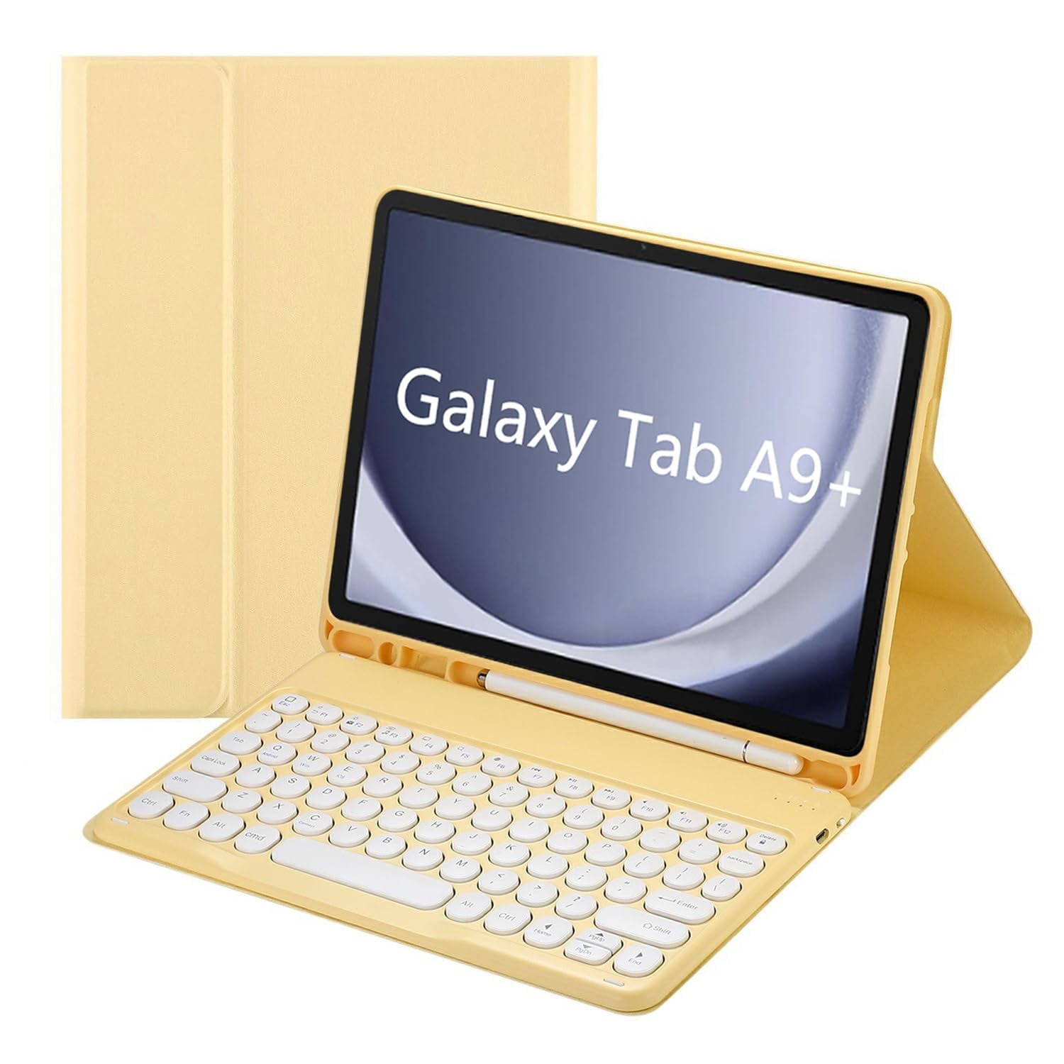 STYU Keyboard Case Compatible with Galaxy Tab A9 Plus/A9+ 5G 11 Inch 2023 Model (SM-X210/X216 ...