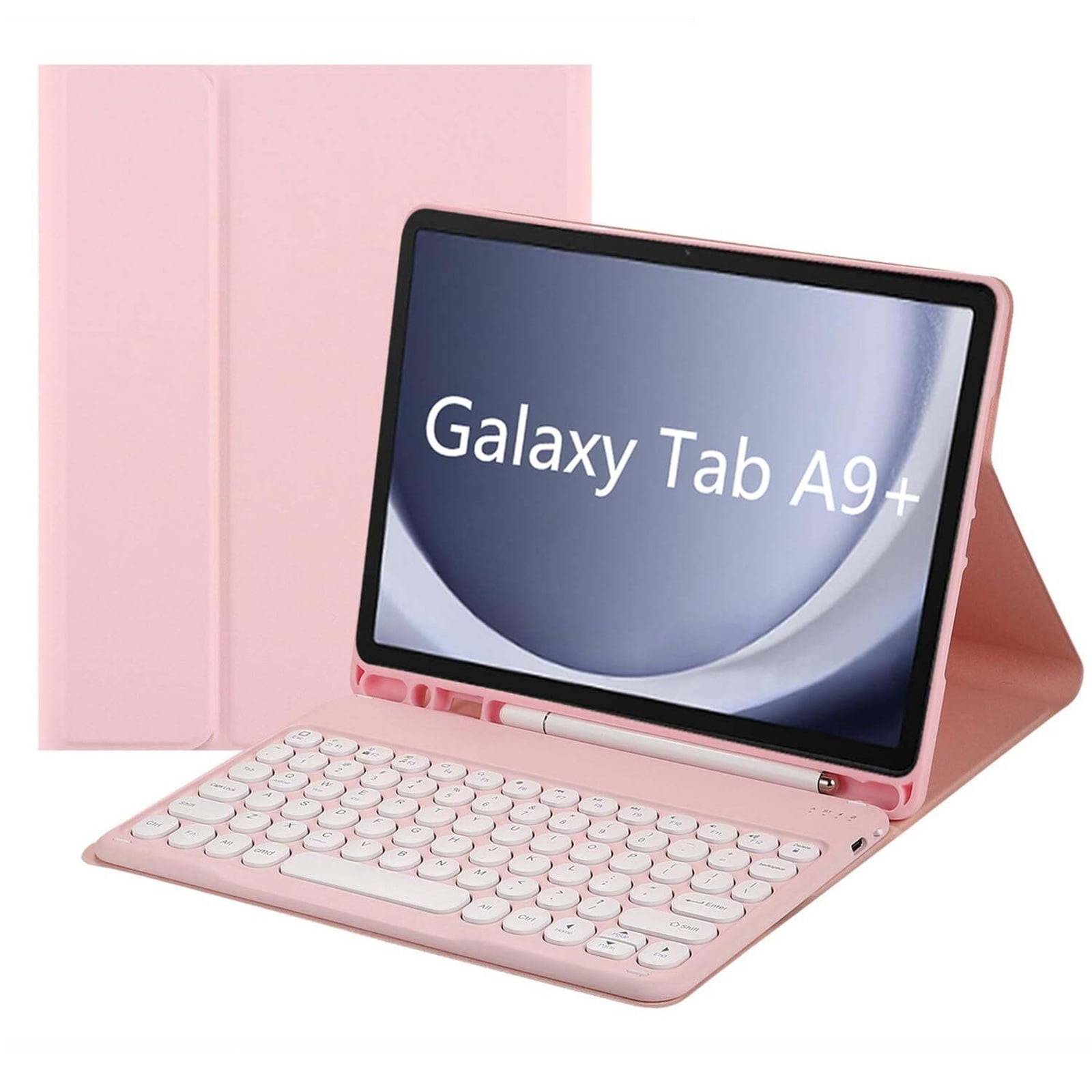 STYU Keyboard Case Compatible with Galaxy Tab A9 Plus/A9+ 5G 11 Inch 2023 Model (SM-X210/X216 ...