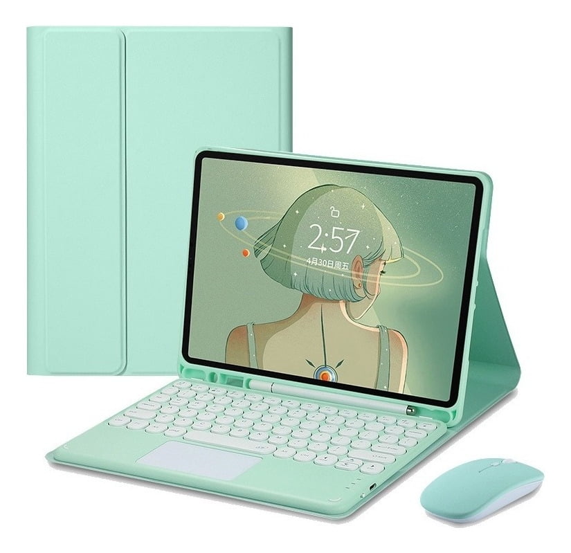 STYU Retro Touch Keyboard and Mouse Case compatible with iPad Pro 11 (2021) - Stylish Protection ...