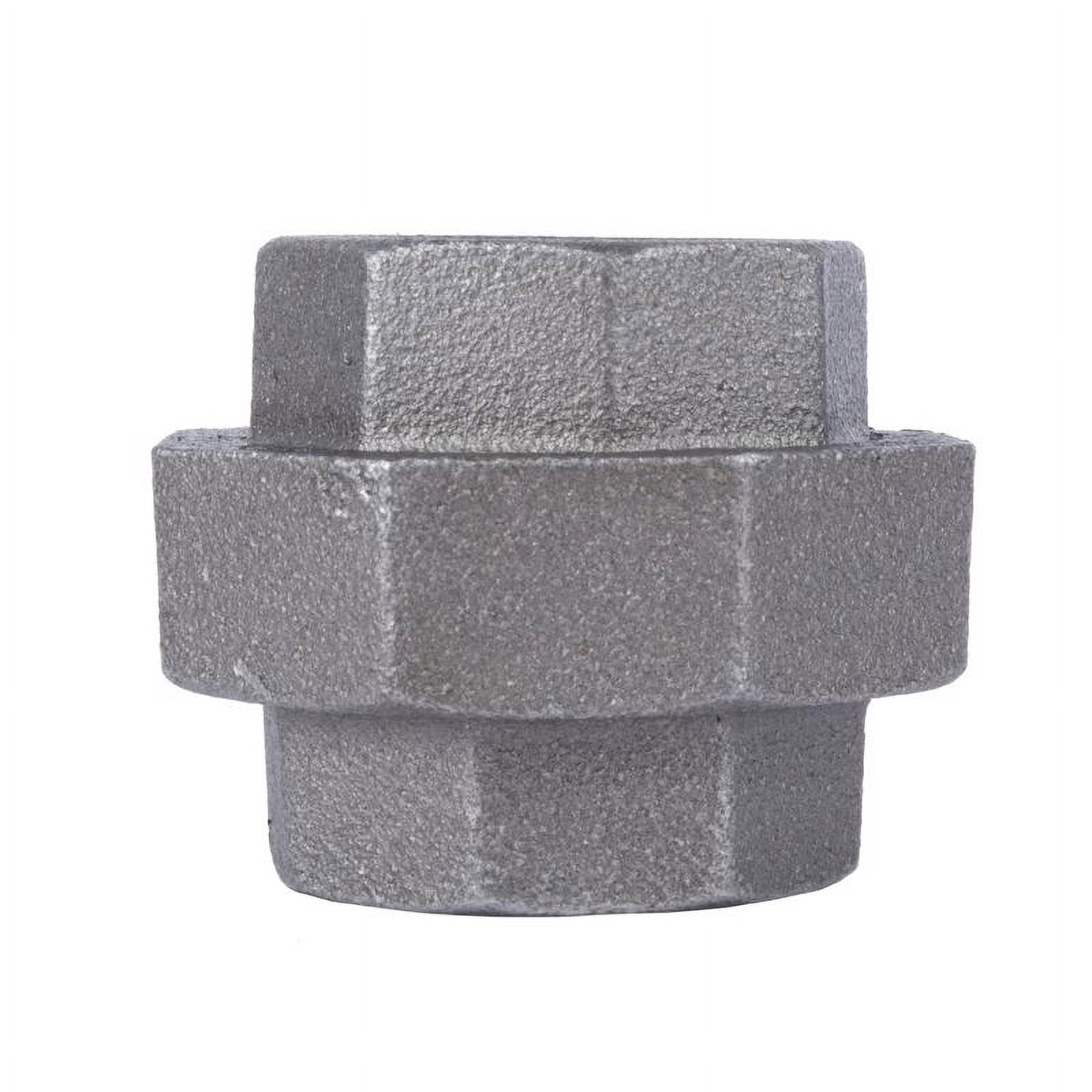 STZ Industries 1-1/2 in. FIP each X 1-1/2 in. D FIP Black Malleable ...