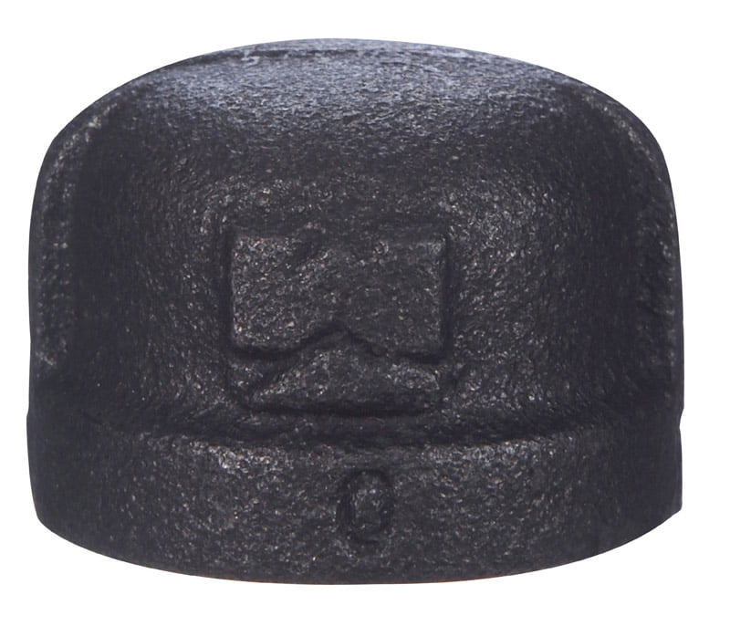 STZ Industries 1/8 in. FIP each Black Malleable Iron Cap - Walmart.com