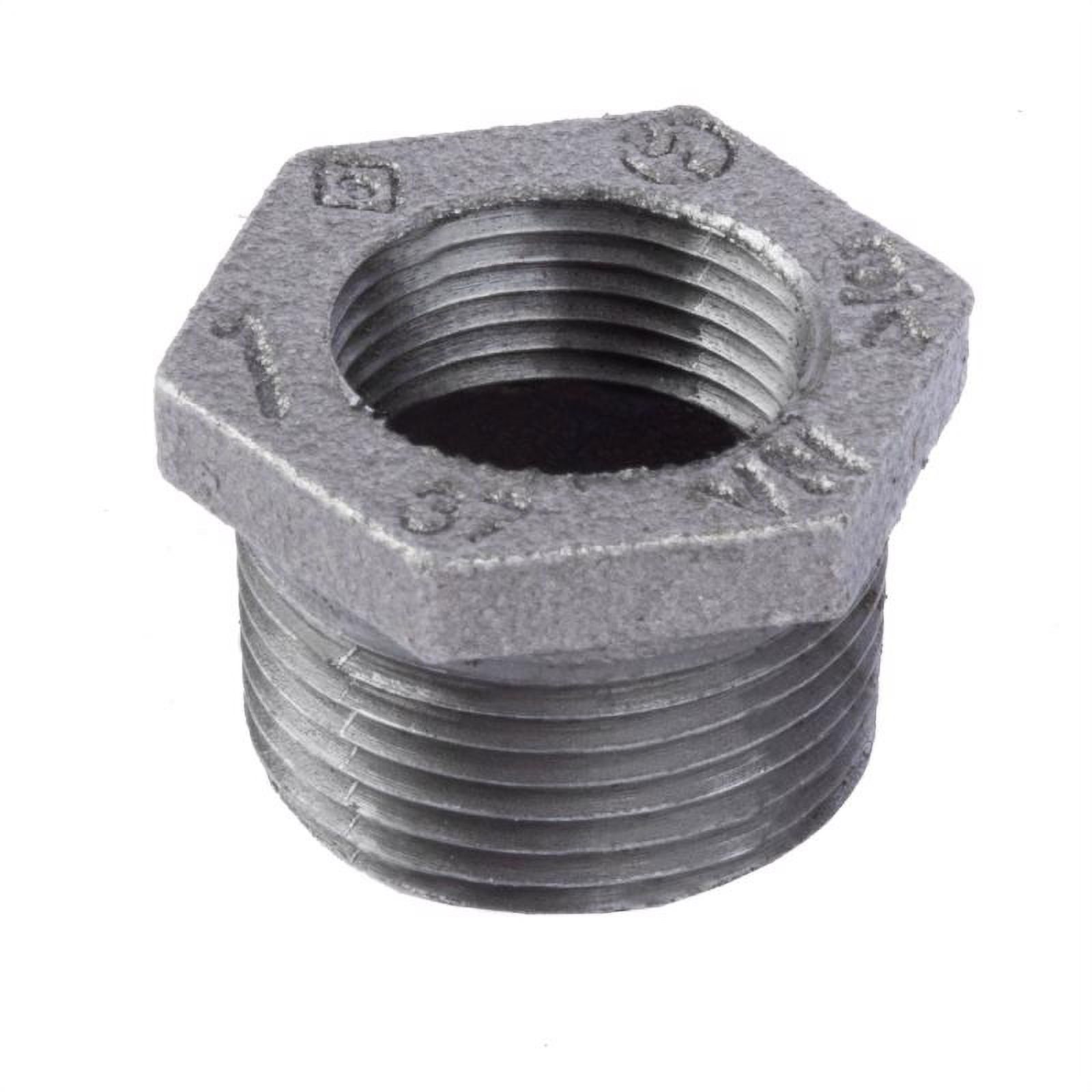 STZ Industries 1 in. MIP each X 3/4 in. D FIP Black Malleable Iron Hex ...