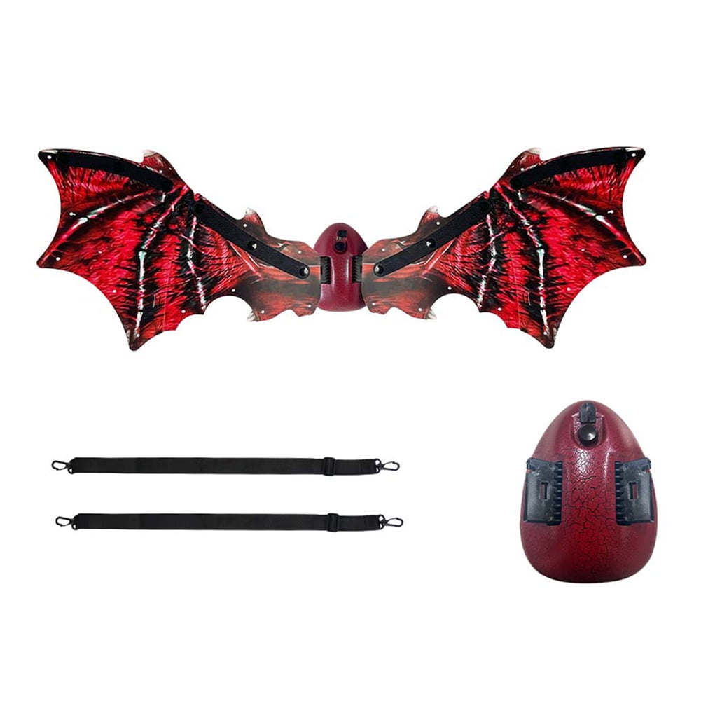 STngwl Electrical Wings Creative Design Dinosaur Wings Toy 3 Modes Sparkling Wings 90min Working ...