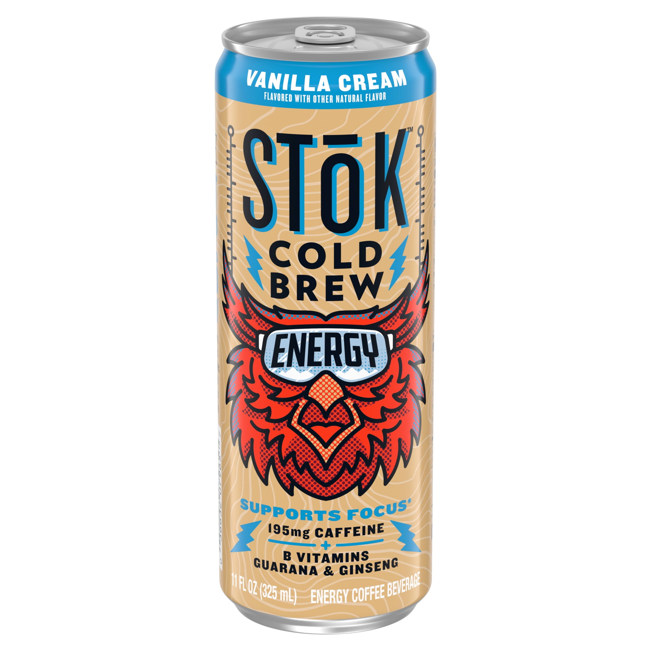 SToK Energy Cold Brew Coffee, Vanilla, 11 Oz. - Walmart.com