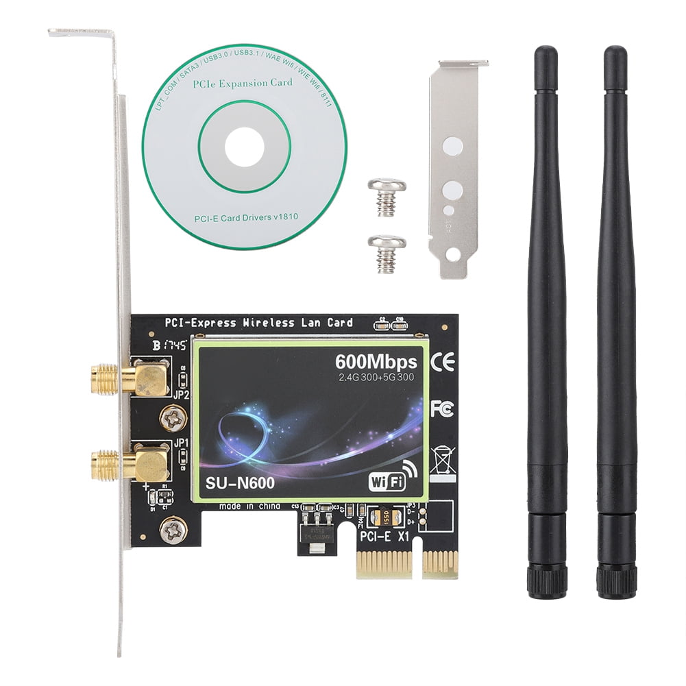 SU N600 PCI-E Desktop Computer High Speed Wireless Network Card for ...