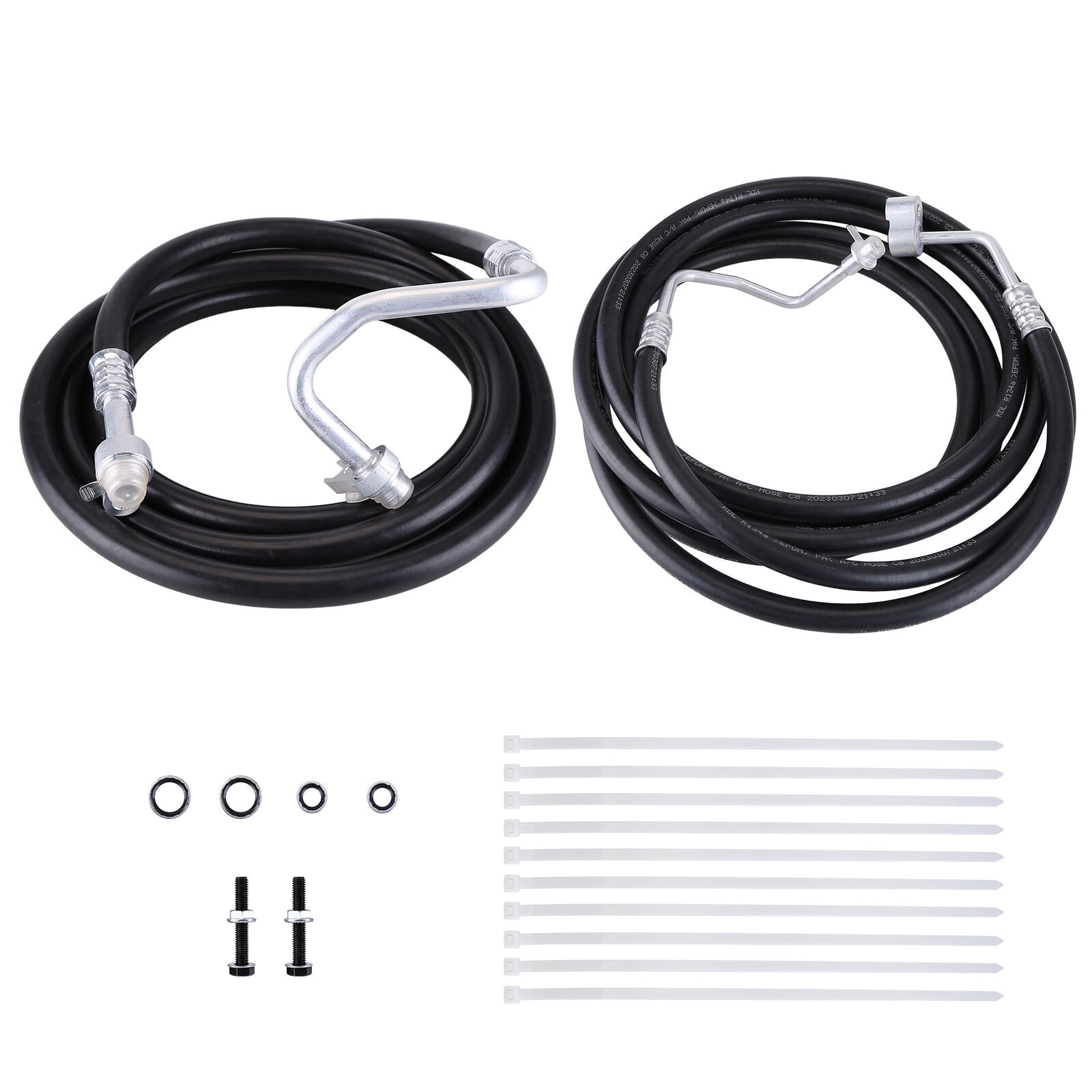 SU33468 Rear AC Line Set Compatible for 2007-2014 Chevy Suburban Rear ...