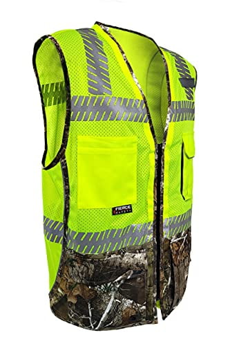 SU350C Surveyors Class 2 Camouflage Meshed Vest | 100% polyester ...