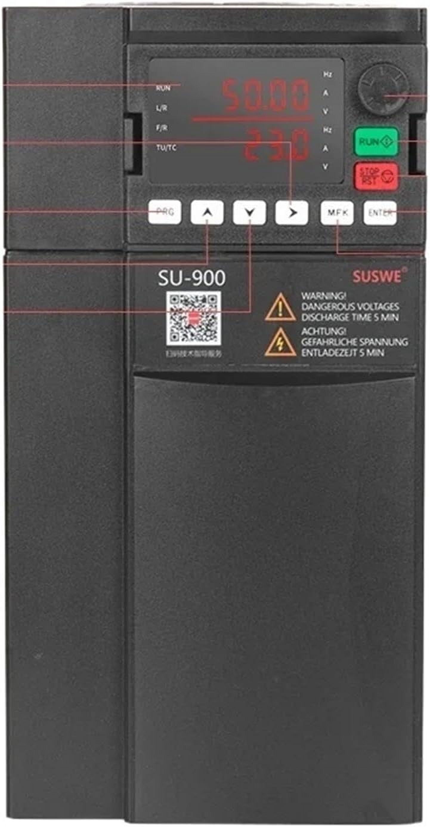 SU900 VFD Ac Drive 7.5kw/11kw/15kw 380v High-Power Frequency Converter ...