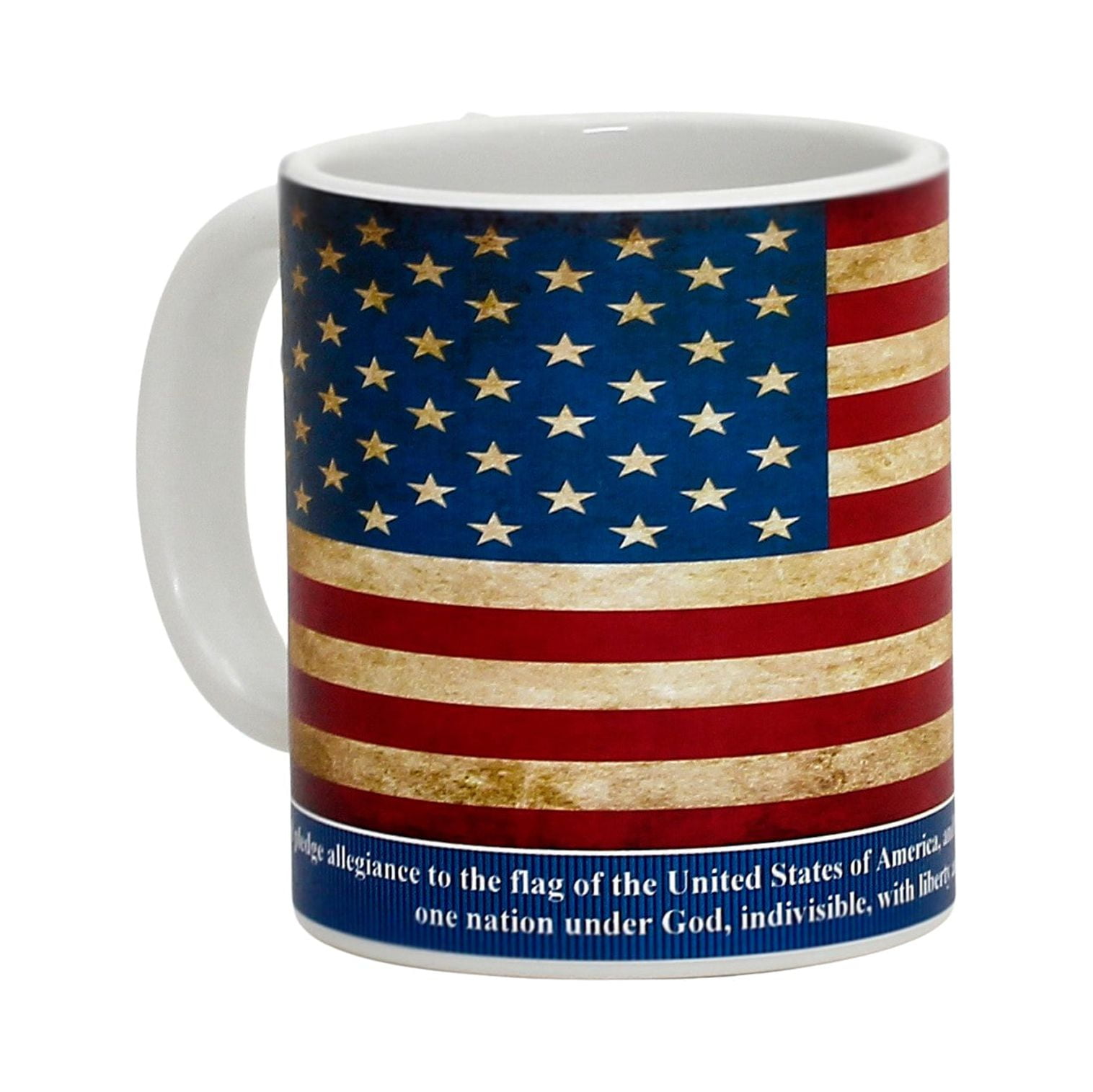 SUBLIMART: Patriotic Mug 'USA Flag' (Design 17) - Walmart.com