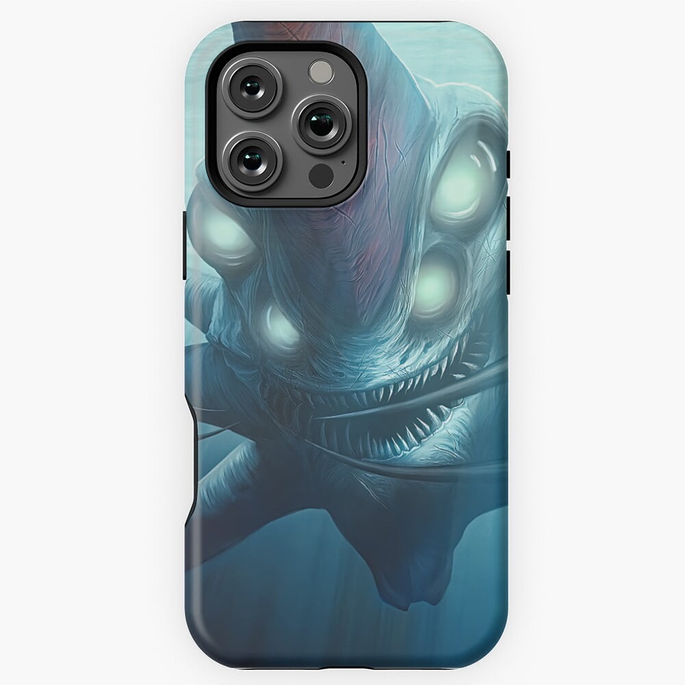 SUBNAUTICA GAME FANART Reaper Leviathan Phone Case for iPhone 16 15 14 13 12 11 Pro Max M5907413 ...