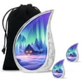 SUBSH A Cozy Cabin Under The Northern Lights - Cremation Urns For Men ...