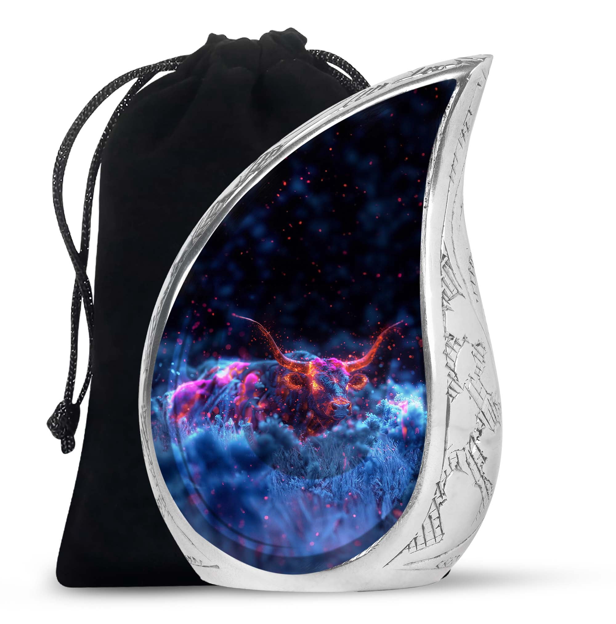 SUBSH Astral Bull Mirage - Large Urn For Ashes - Decorative Urns For ...