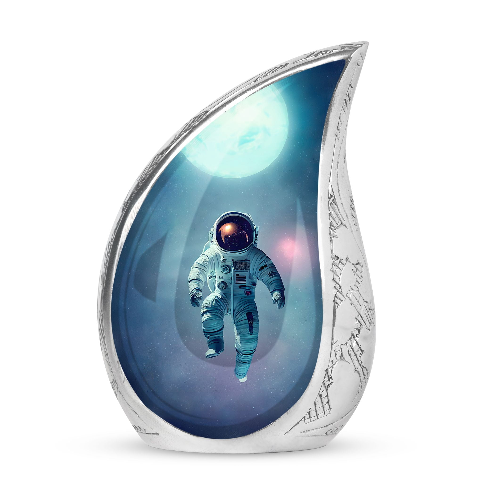 SUBSH Astronaut Floating Space - Urn For Ashes - Urns Cremation - Urn ...