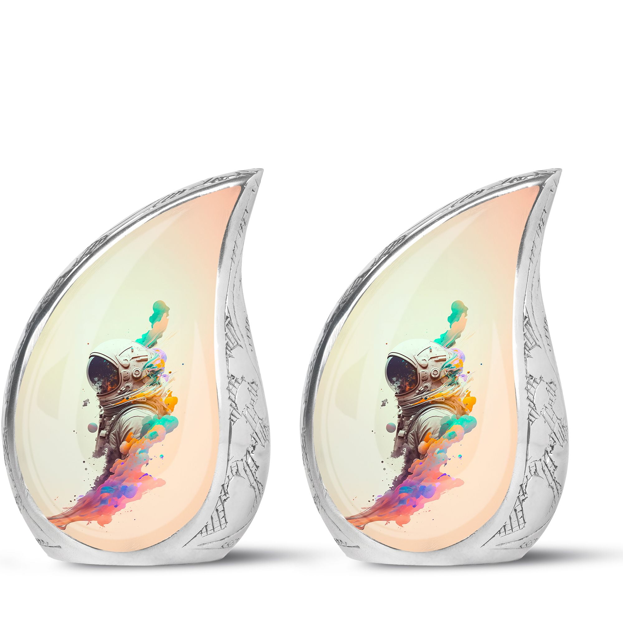 SUBSH Astronaut Space Clouds - Cremation Memorial - Funeral Urns - Urns ...