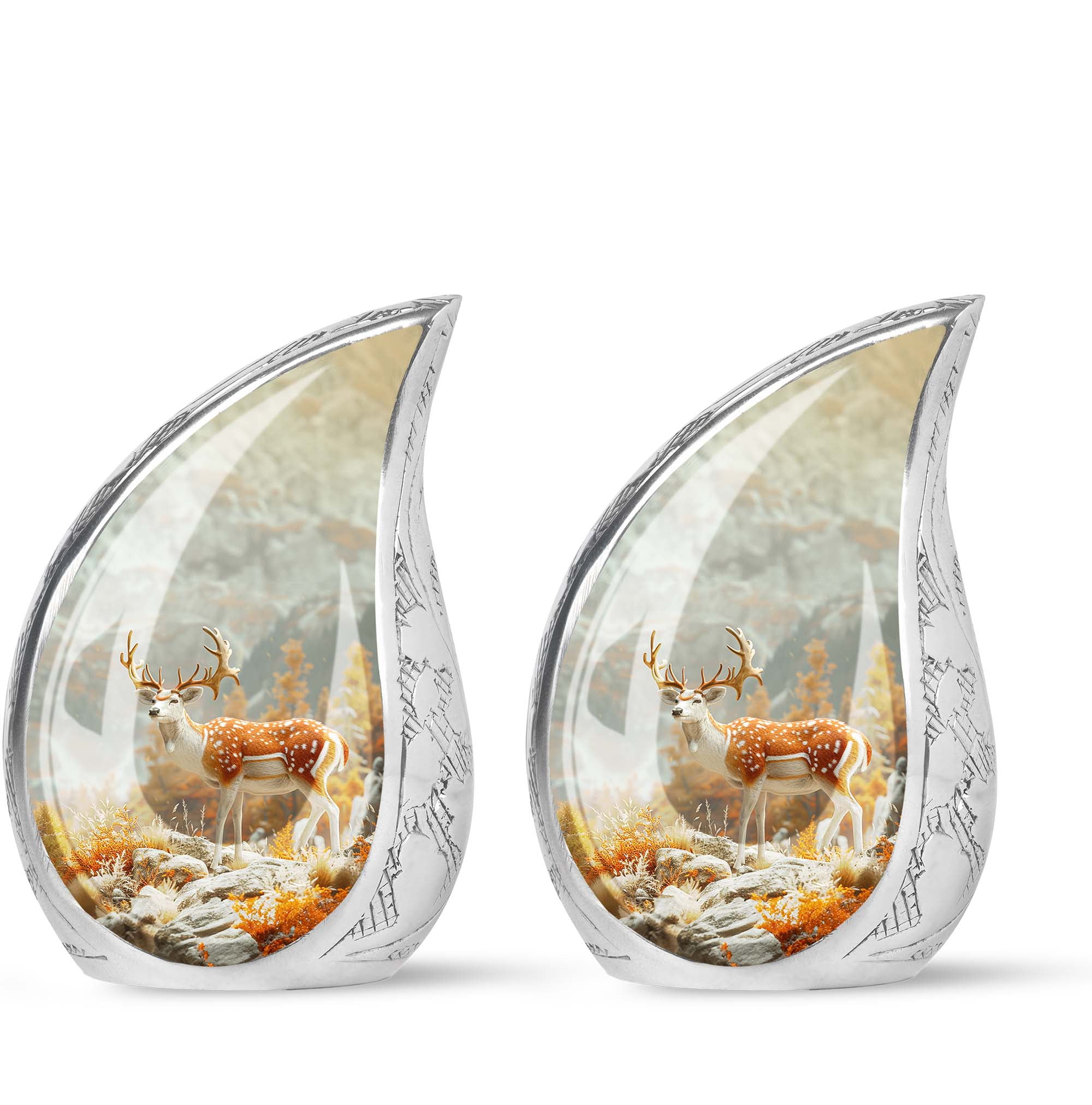 SUBSH Autumn Regal Stag - Urns For Human Ashes Adult - Urns For Dad ...