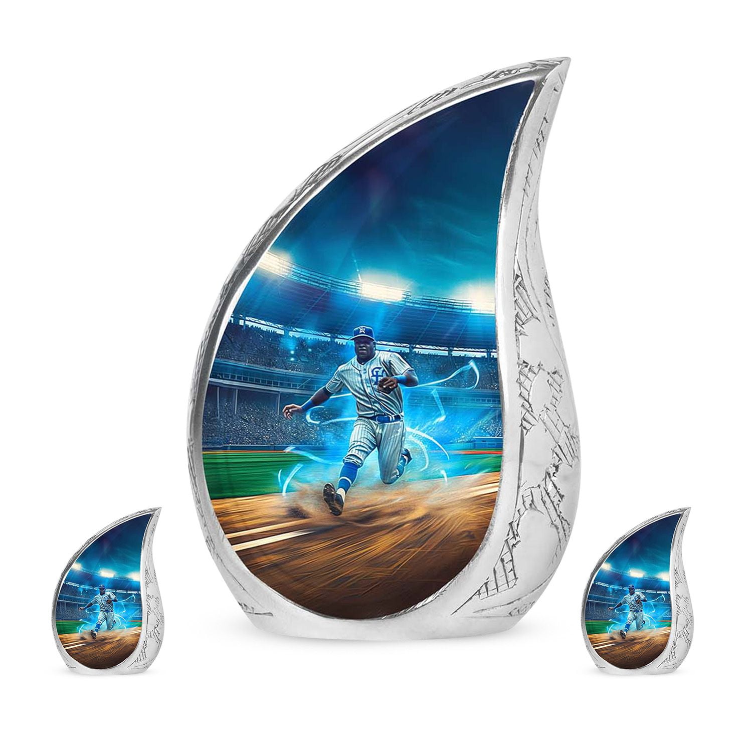 SUBSH Baseball Urns For Ashes - Urn For Human Ashes Adult Woman - Urn ...