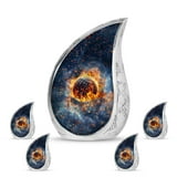 SUBSH Basketball Urn For Ashes For Mom - Urn For Human Ashes Adult Male ...