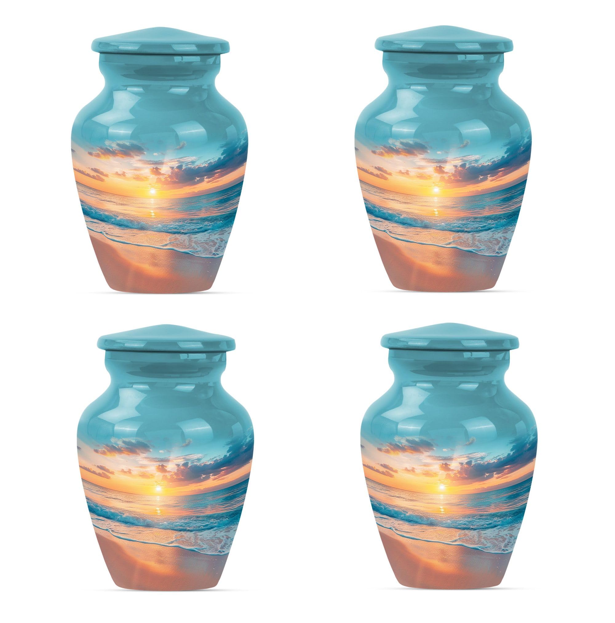 SUBSH Beach Urn - Mini Urn - Memorial Urn - Cremation Companion Urns ...