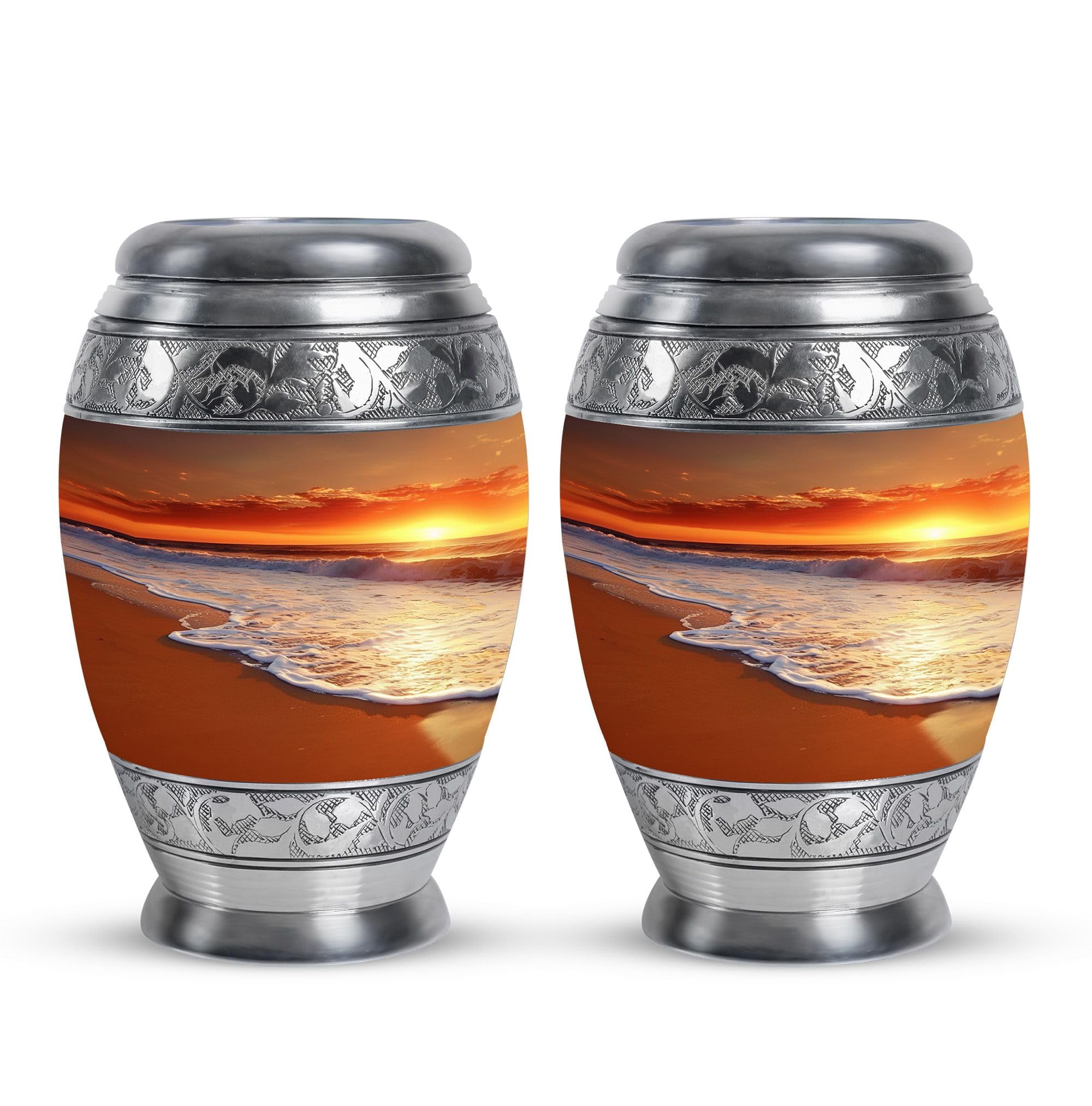 SUBSH Beach Urn - Small Urns for Human Ashes - Cremation Urns for Adult ...