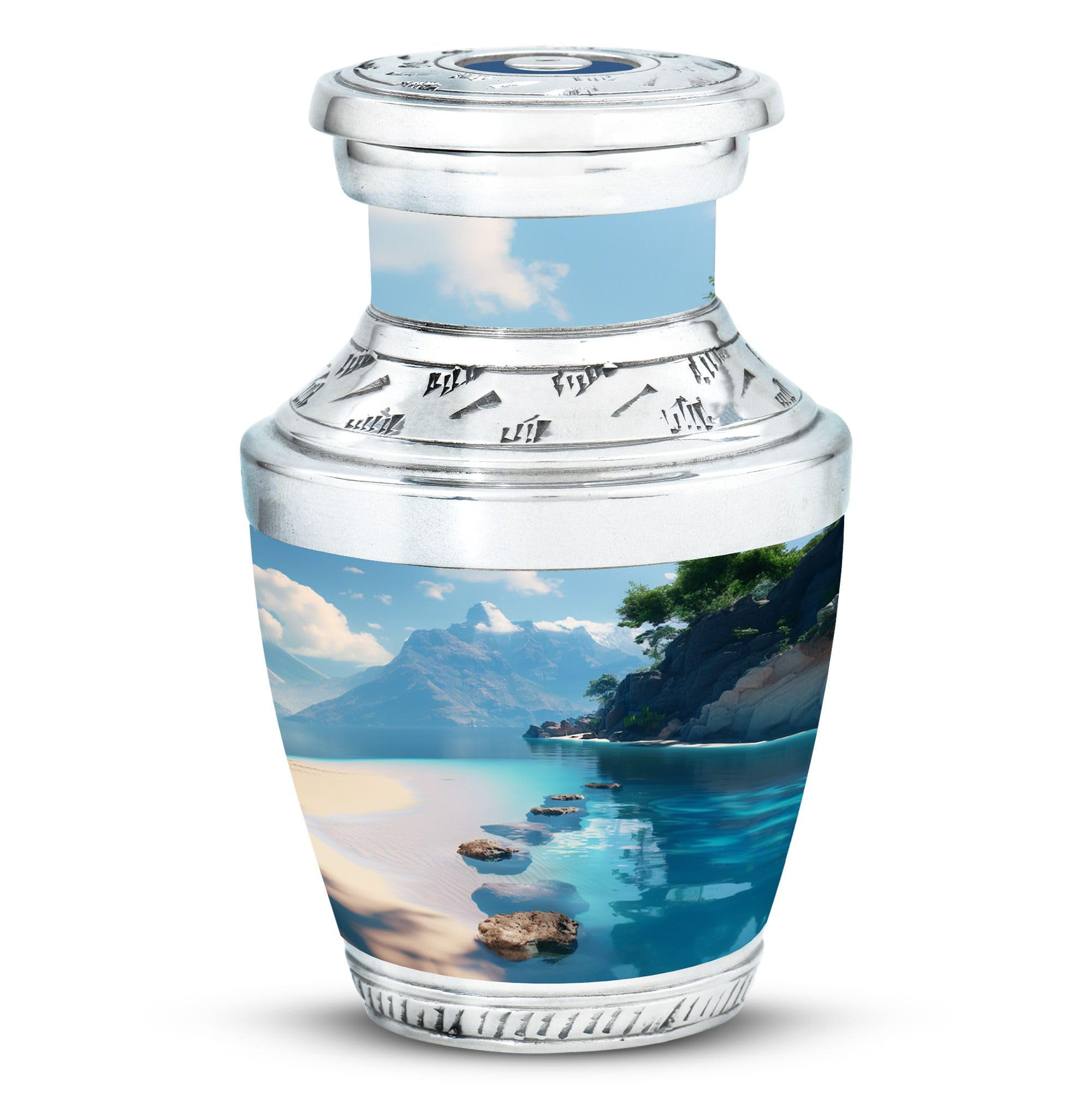 SUBSH Beach Urn - Small Urns for Ashes - Cremation Urn for Ashes ...