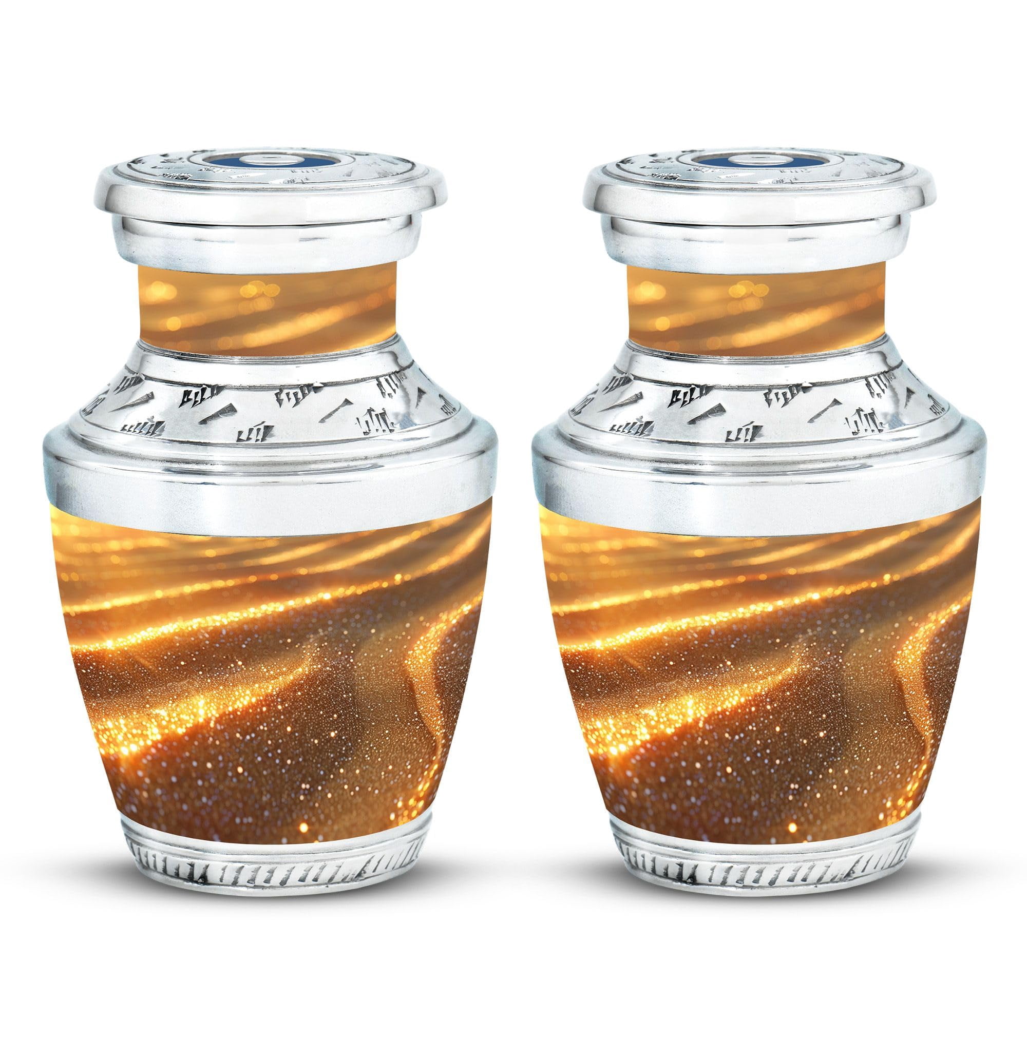 SUBSH Beach Urn - Small Urns for Human Ashes Keepsake - Companion Urn ...