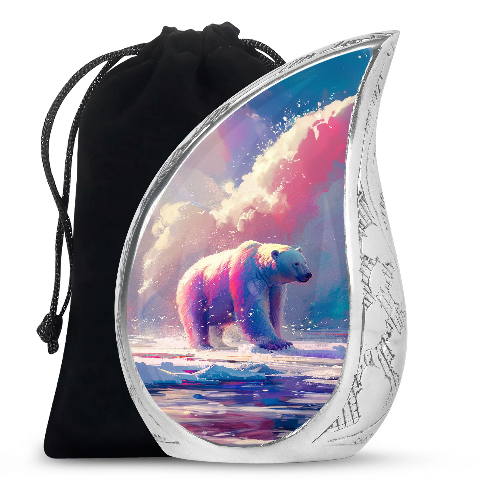 SUBSH Bear Cremation Urns Large - Urn For Human Ashes Adult Men - Urns ...