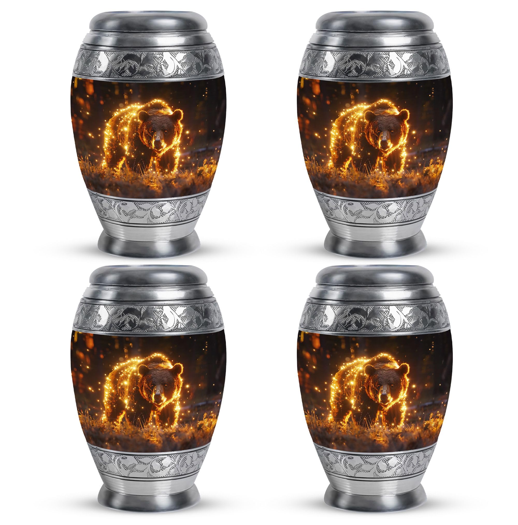 SUBSH Bear Urn - Cremation Keepsakes for Ashes - Cremation Urn Human ...