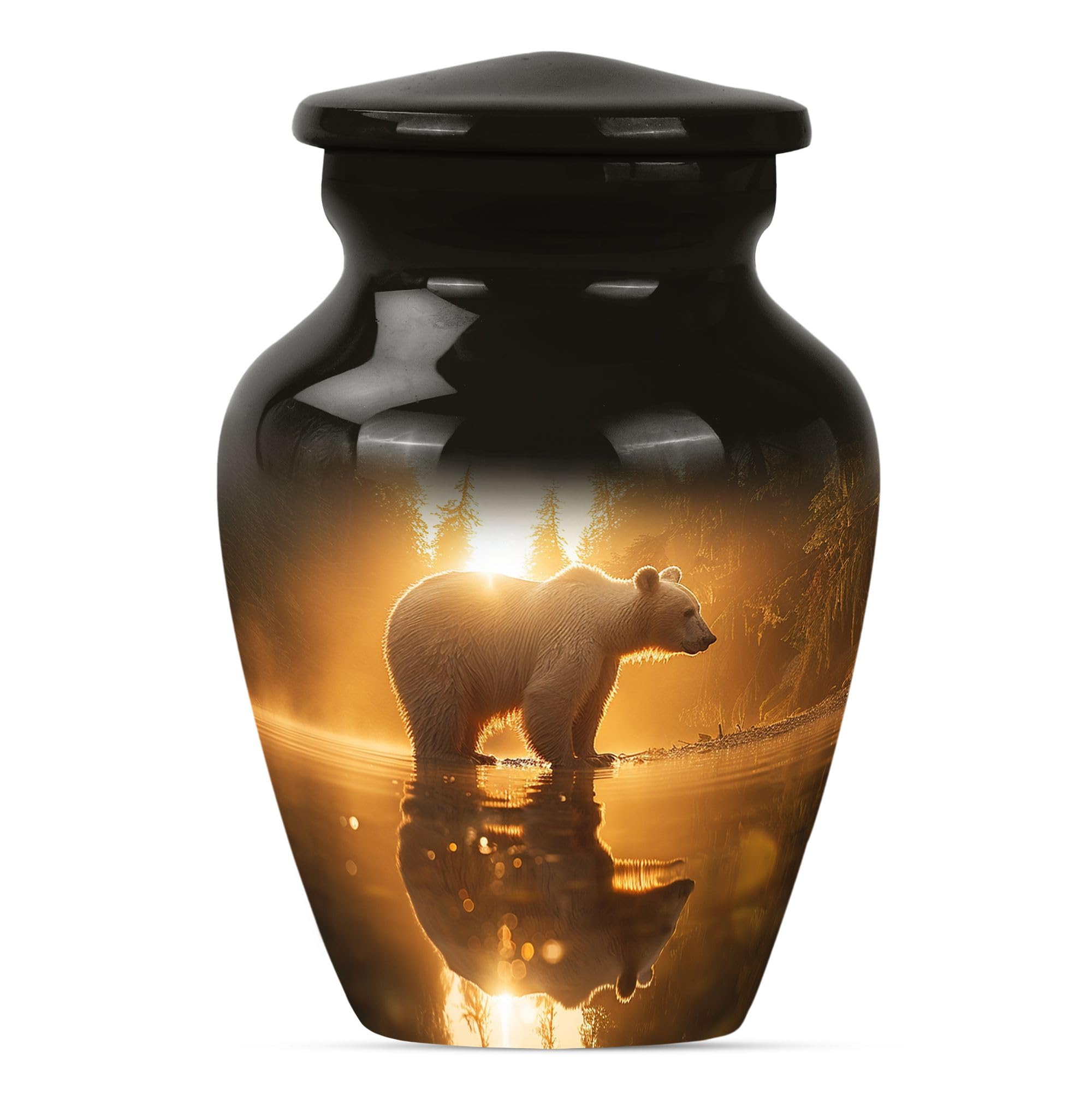 SUBSH Bear Urn - Cremation Keepsakes for Ashes - Funeral Urn - Urns for ...