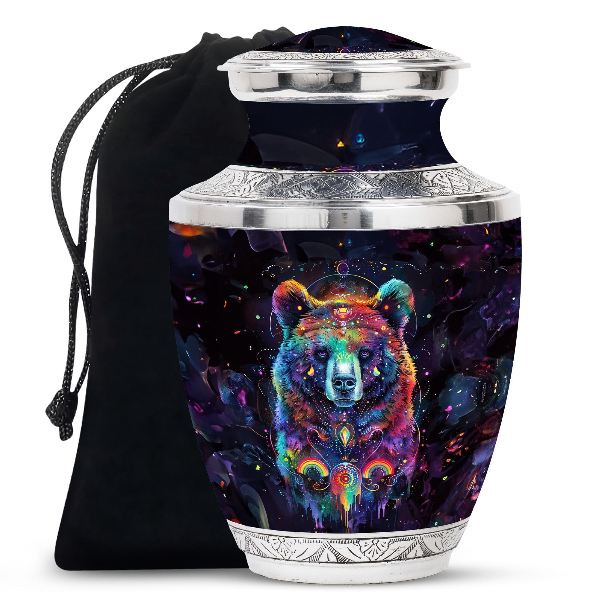 SUBSH Bear Urn - Cremation Urn - Cremation Companion Urns - Human Urns ...