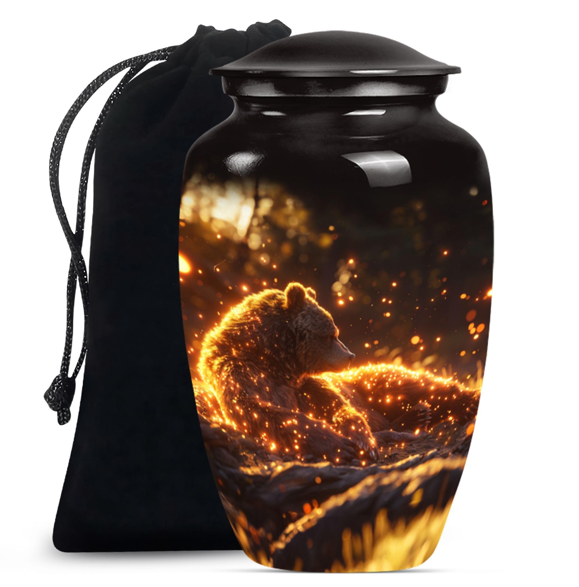 SUBSH Bear Urn - Cremation Urns for Women - Cremation Urns for Burial ...